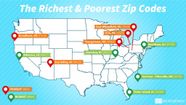 The Richest And Poorest People In America Live In These ZIP Codes
