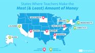 These States Offer The Best And Worst Pay For Teachers GOBankingRates These States Offer The Best And Worst Pay For Teachers GOBankingRates